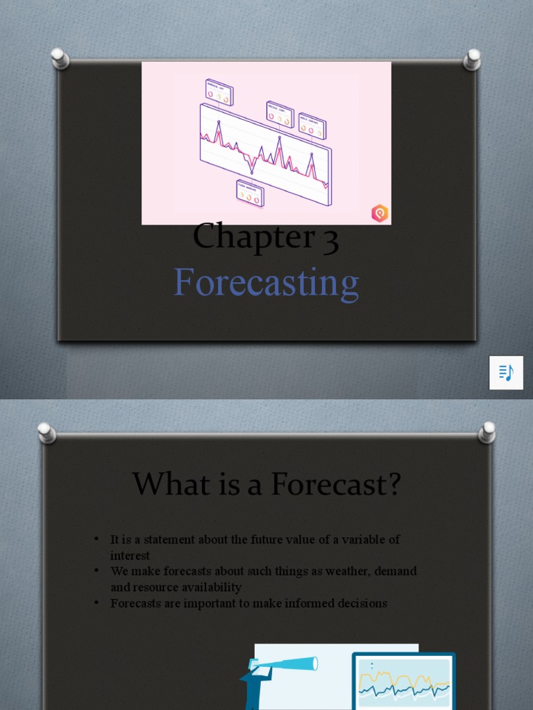 Operations Management Chapter 3 - Forecasting | PDF | Forecasting | Moving Average