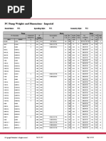 API Casing Table | PDF | Technology & Engineering