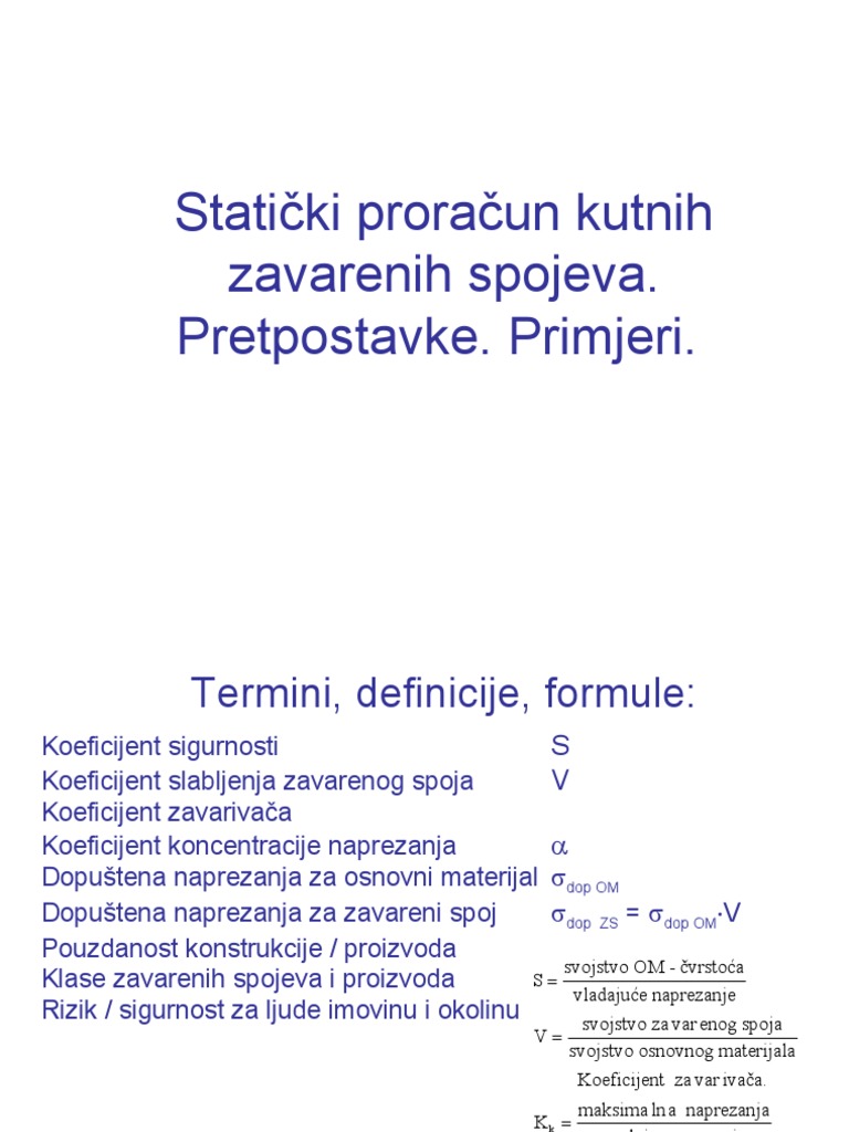 Zavarivanje I - 5 Predavanje | PDF