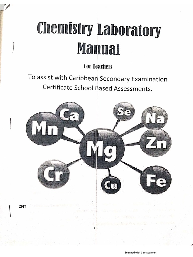 CSEC Chemistry Lab Manual | PDF