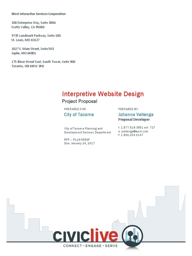 Interpretive Website Design: Project Proposal | PDF | Websites | Web Design