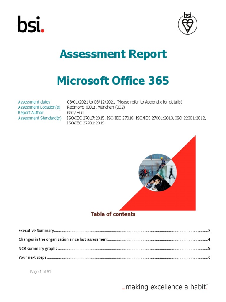 8.5.2 - Microsoft Office 365 - IsO Full Assessment Report 2021 PDF ...