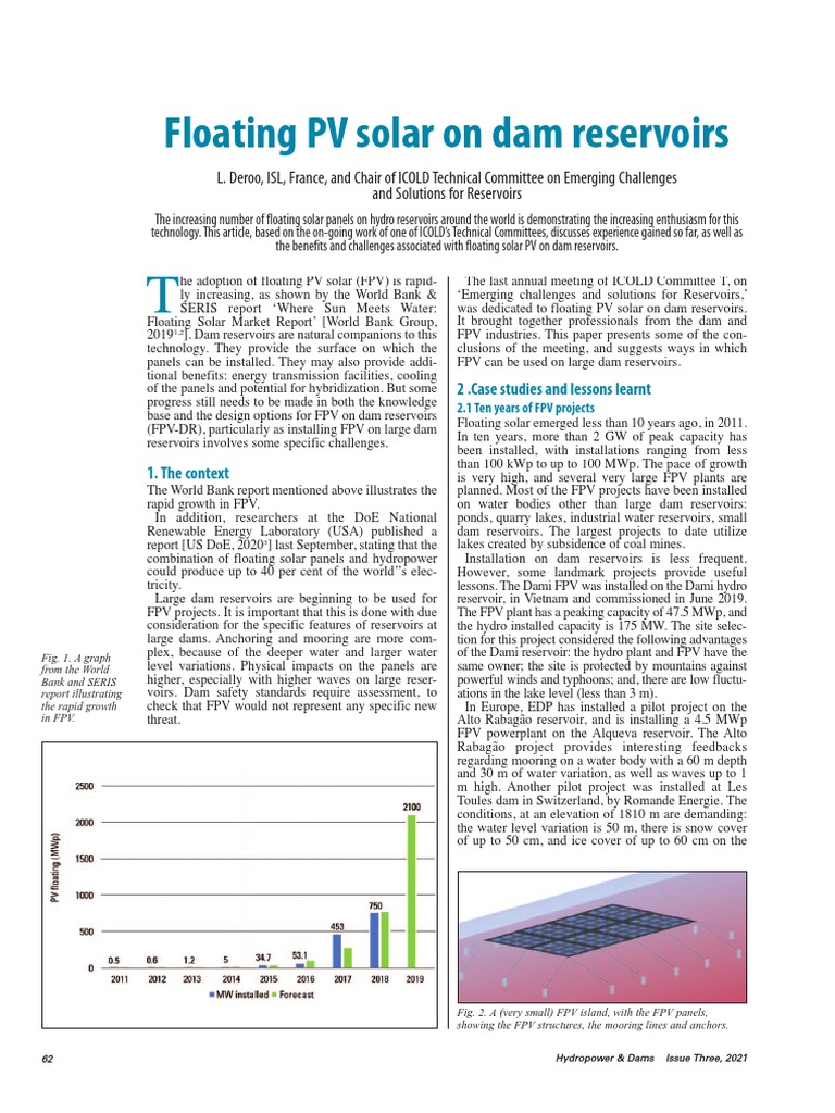 Luc Floating Solar - Final - v3 - AB | PDF | Solar Power | Hydroelectricity