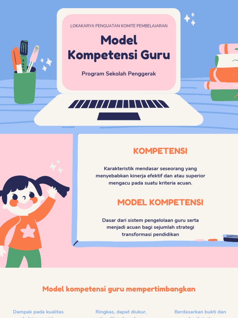 Guru - Dasar Pemikiran Model Kompetensi | PDF | Karier & Perkembangan