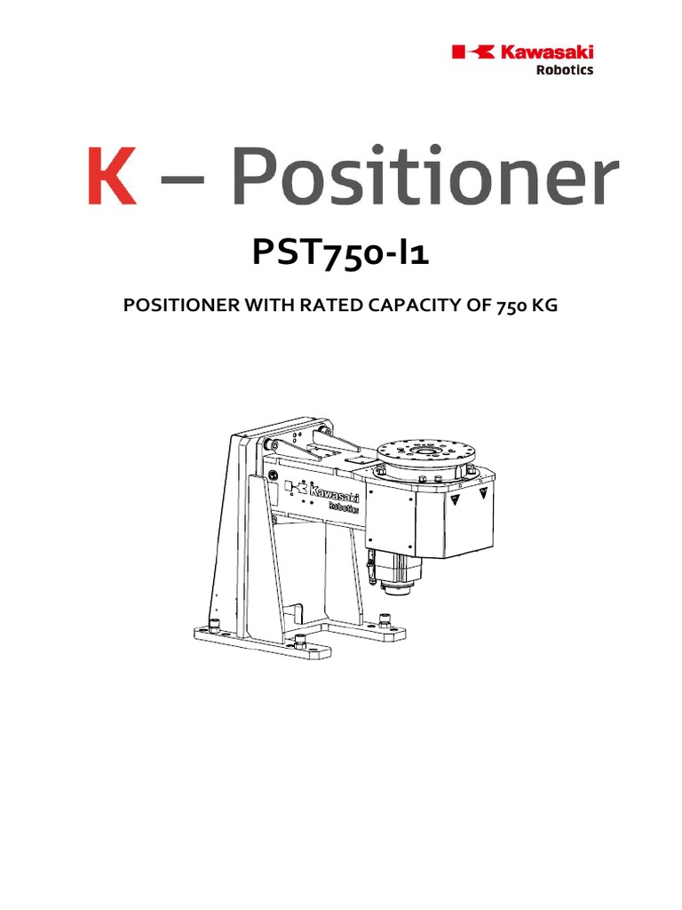 PST750-I1: Positioner With Rated Capacity of 750 KG | PDF | Robotics ...