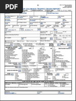 State of New Jersey Police Crash Investigation Report NJTR-1 | PDF ...