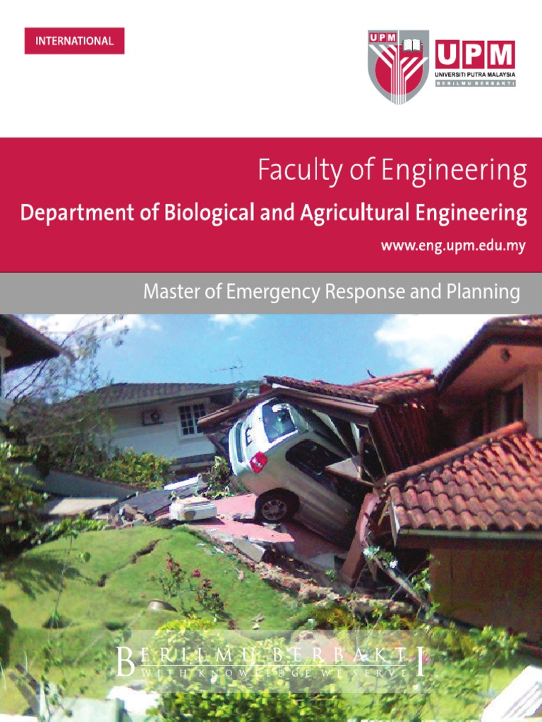 Emergency Response Master's Program | PDF | Bachelor's Degree ...