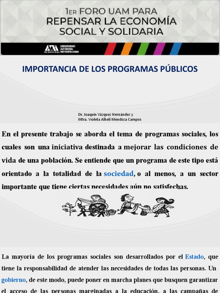 Importancia de Los Programas Publicos | PDF | Mercado (economía) | Business