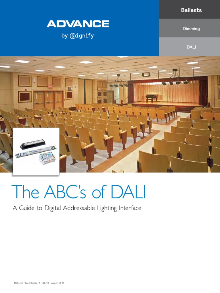ABC's of DALI Guide | PDF | Electrical Wiring | Lighting