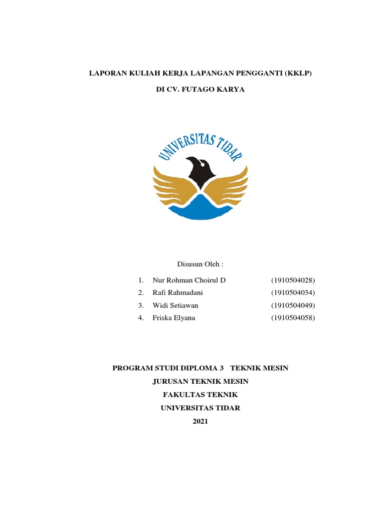 Laporan KKLP di CV. Futago Karya | PDF | Seni | Komputer