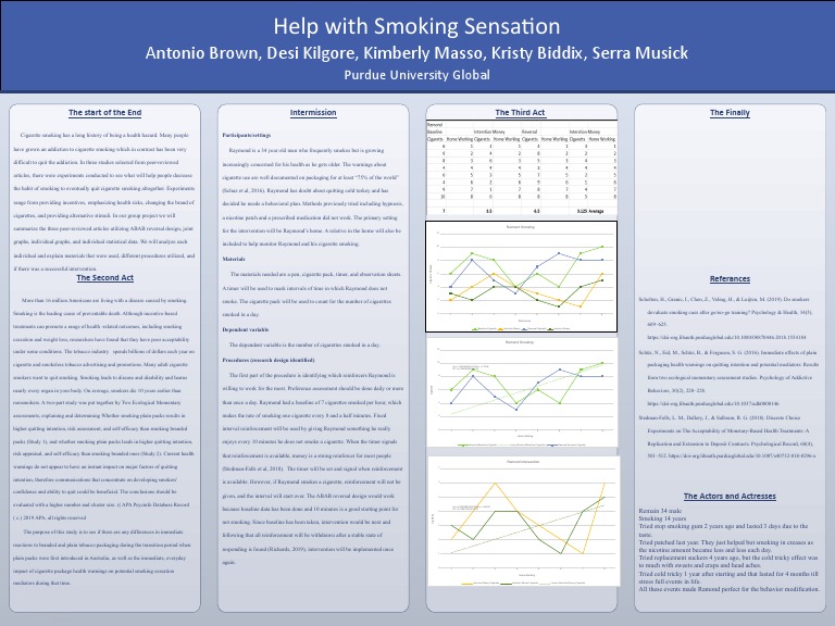 PS561 Unit 8 Assignment Poster Template Group 3 | PDF | Cigarette ...