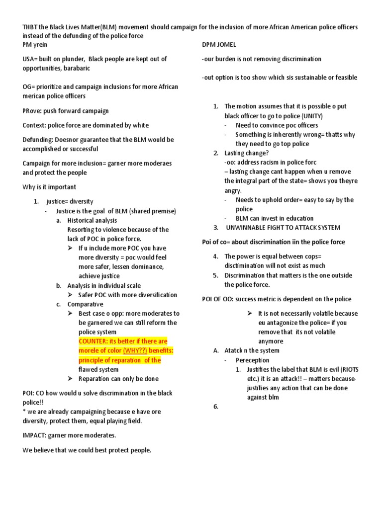 COUNTER: Its Better If There Are Morele of Color (WHY??) Benefits ...