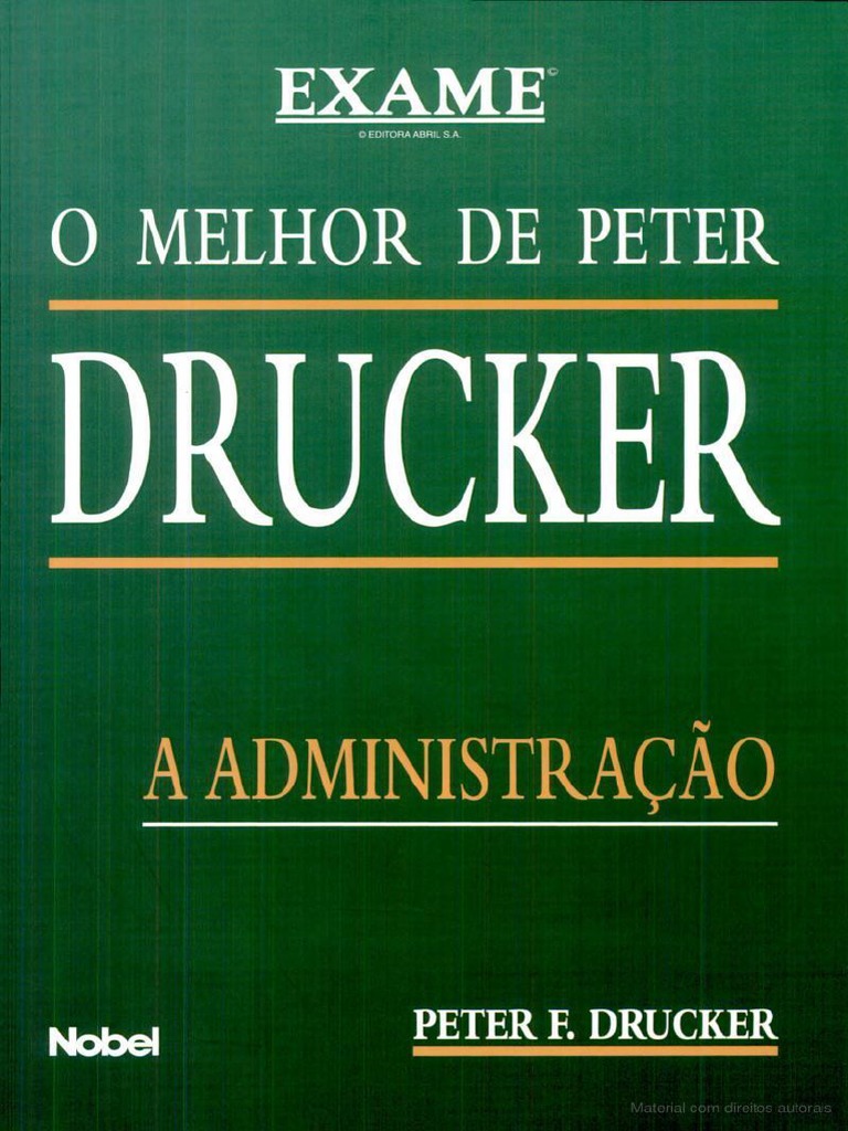 O Melhor de Peter Drucker Compress | PDF