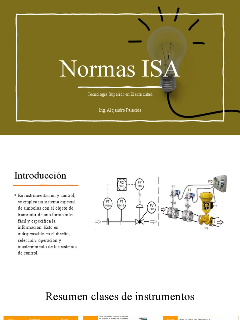 Normas ISA | PDF | Ingenieria Eléctrica | Solenoide