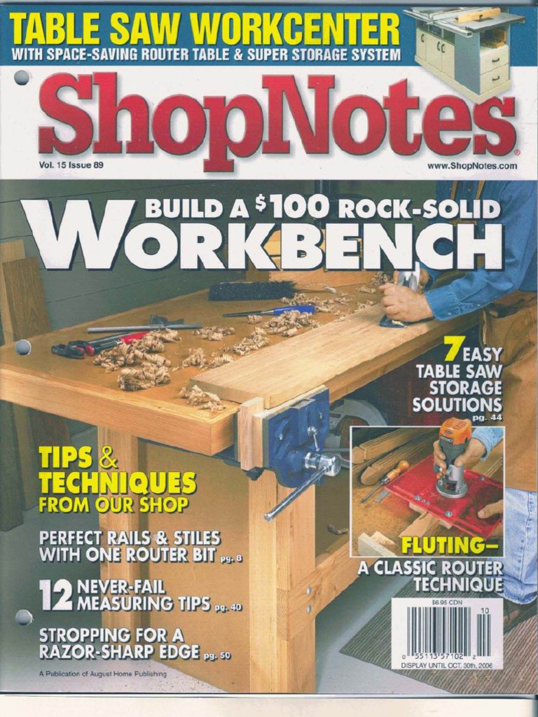 ShopNotes Issue 89 | PDF