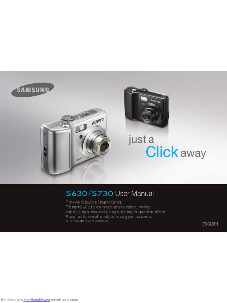 Camara Digital Samsung s750 | PDF | Camera | Ellipsis