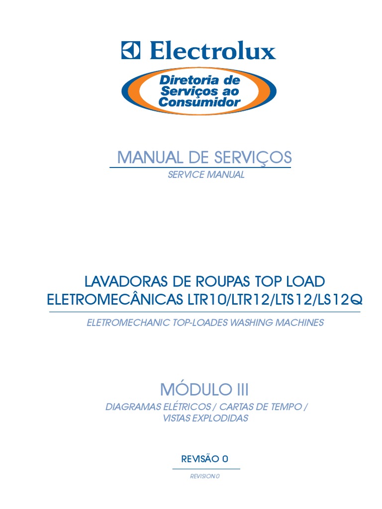Electrolux - LTR10-LTR12-LTS12-LS12Q - Modulo III | PDF | Tecnologia de ...