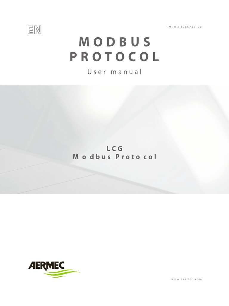 Modbus Protocol: User Manual | PDF | Information Age | Electrical Engineering