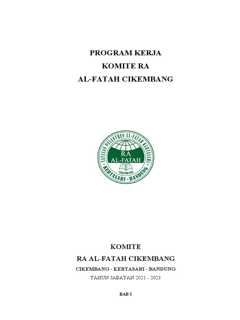 Program Kerja Komite RA | PDF