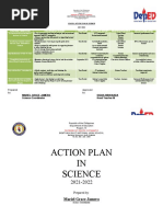 Science Action Plan Sy 2023 2024 | PDF | Teachers | Science