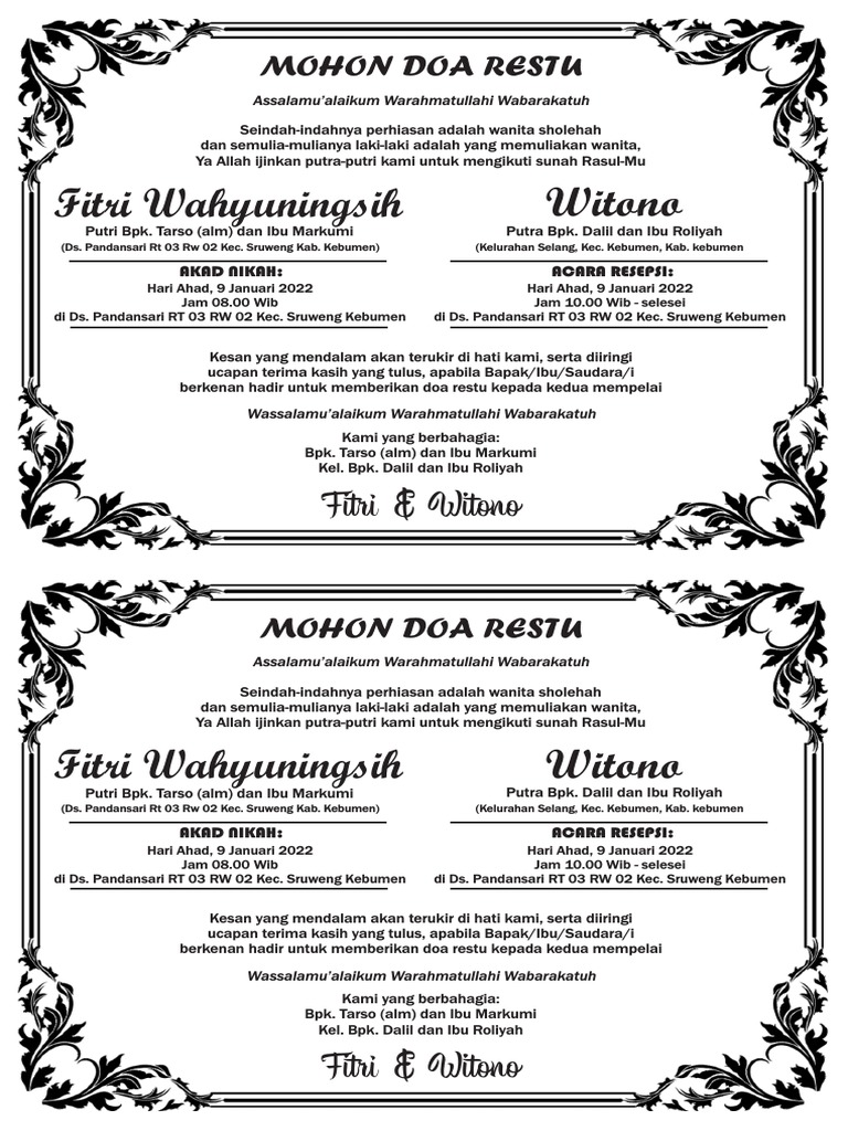 Punjungan Fitri | PDF