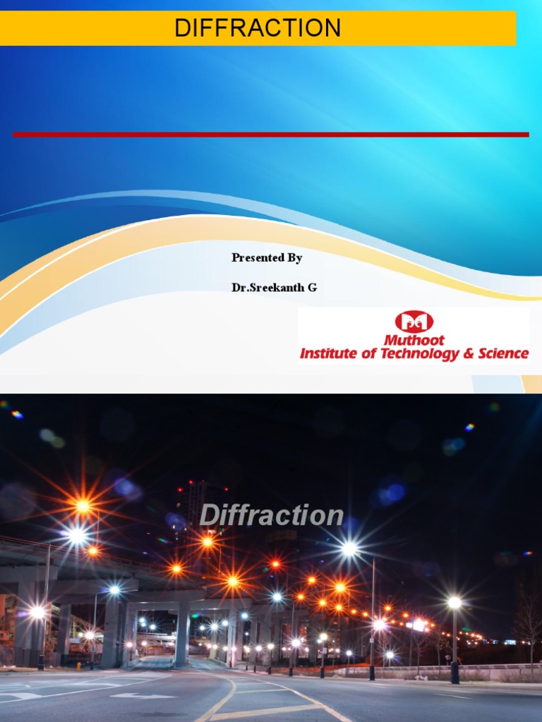 DIFFRACTION | Download Free PDF | Diffraction | Electrodynamics