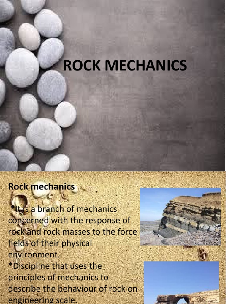 Rock Mechanics Powerpoint | PDF