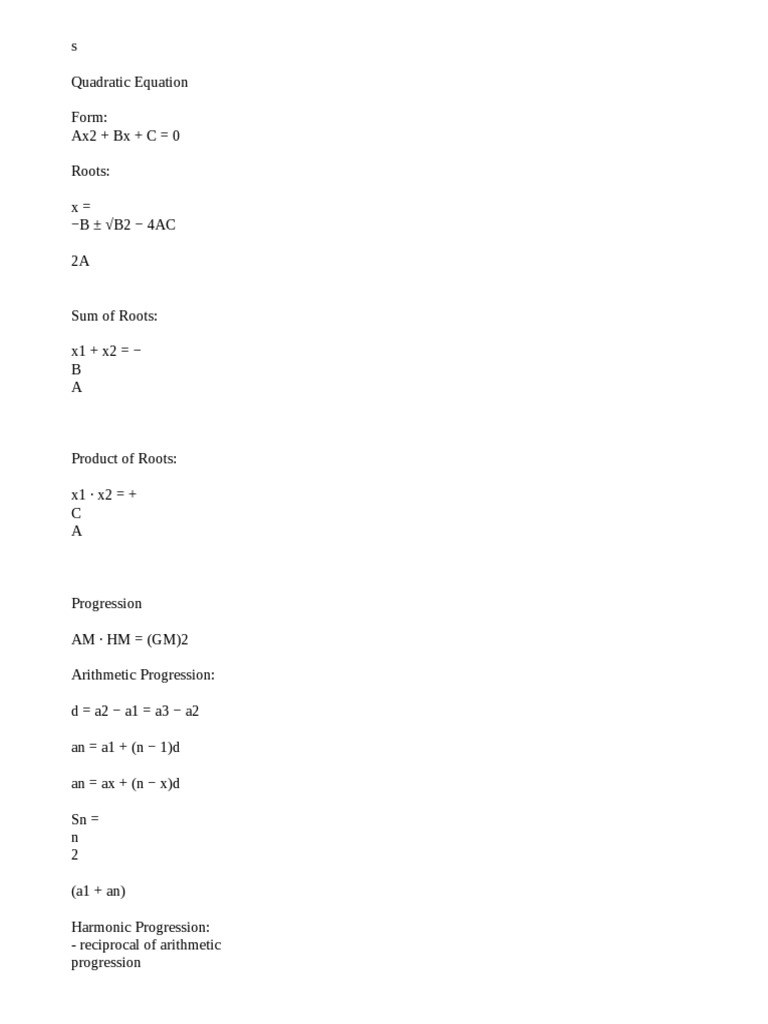 All CE Formulas | PDF | Sine | Ellipse