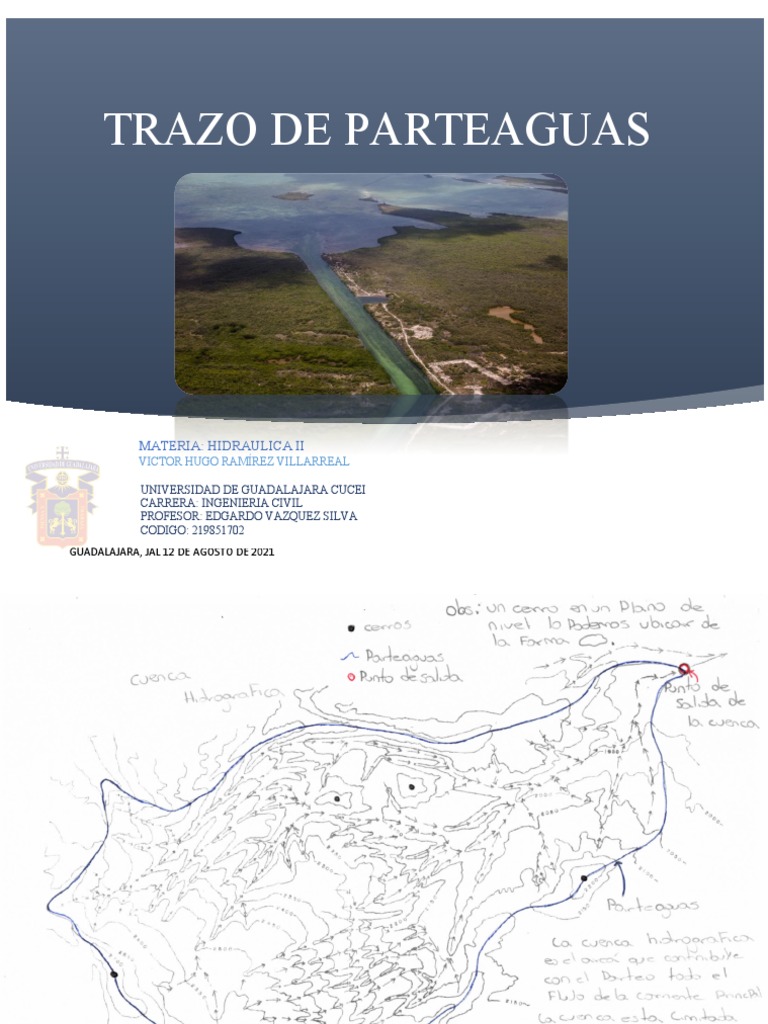 Tarea 1 Trazo de Parteaguas | PDF