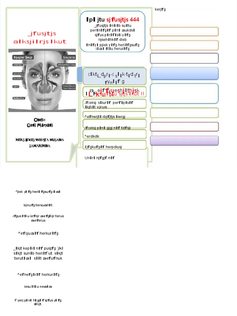 PDF Leaflet Sinusitis - Compress Dikonversi | PDF