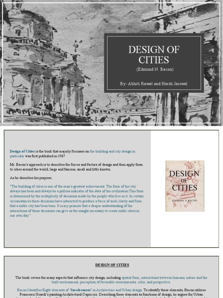 Design of Cities | PDF | Space | Design