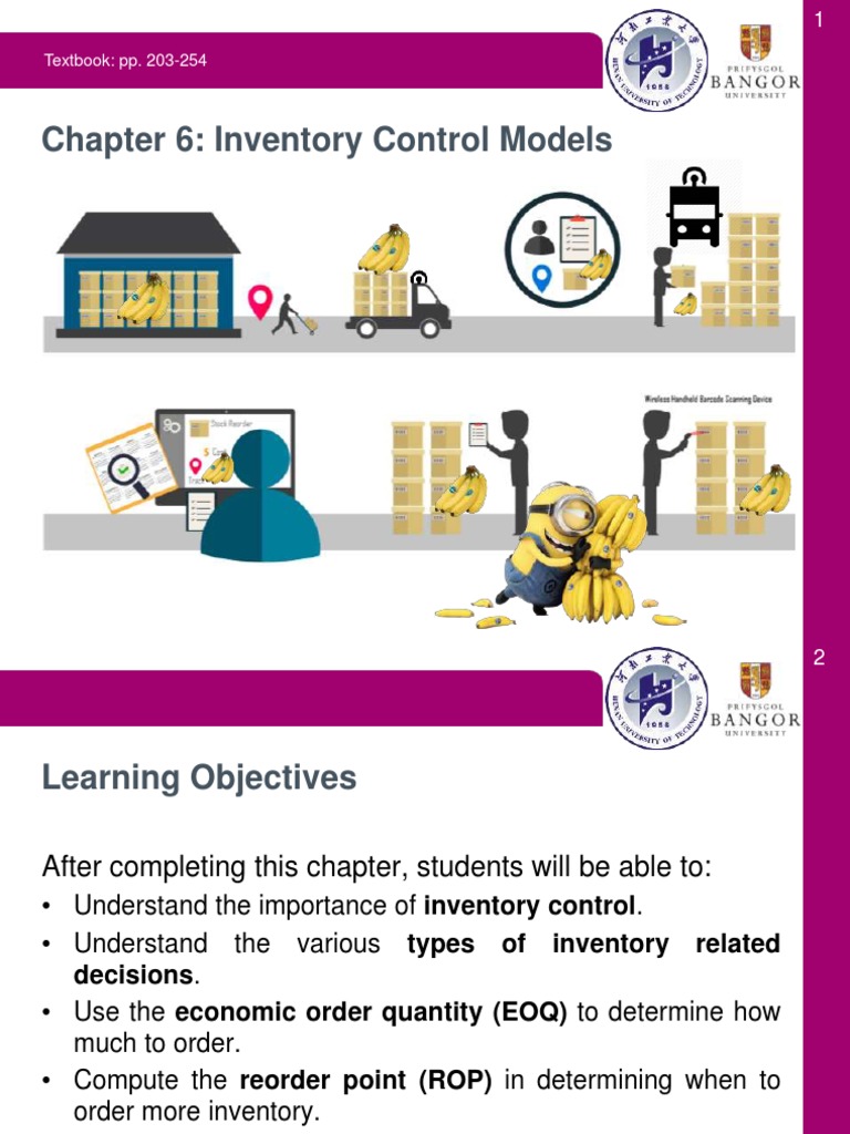 Inventory Control Models by Bangor Univeristy | PDF | Inventory | Demand
