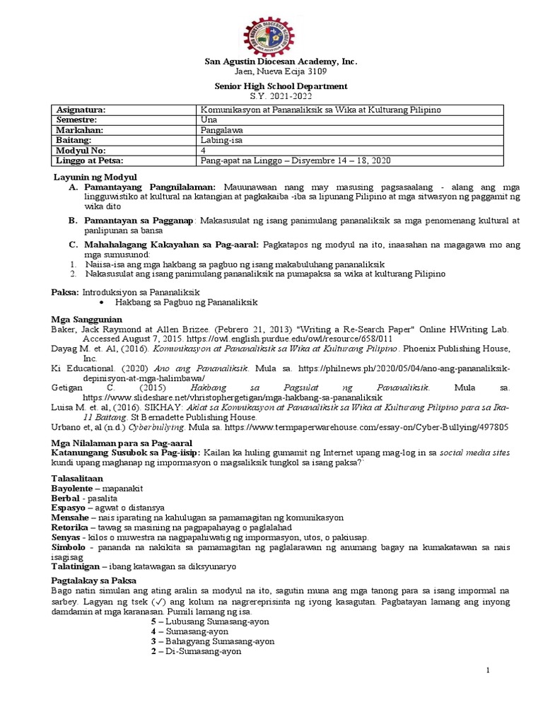 Kompan Module 4 | PDF