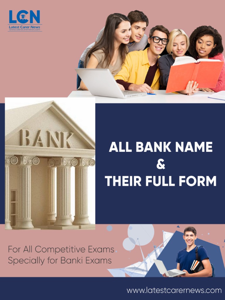 All Bank Name and Their Full Form List | PDF | Banks | Economies