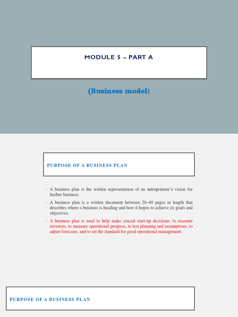 Essential Components of a Business Plan | PDF | Business Plan ...