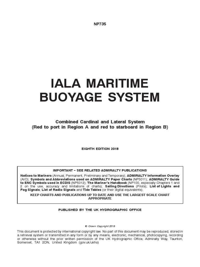 NP735 Ed8 2018 | PDF | Navigation | Water Transport