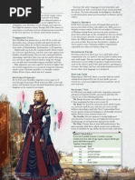 Silverbrow (Human Variant) by ClockWork Dragon | PDF