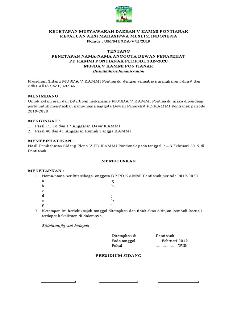 Konsideran Kamda | PDF