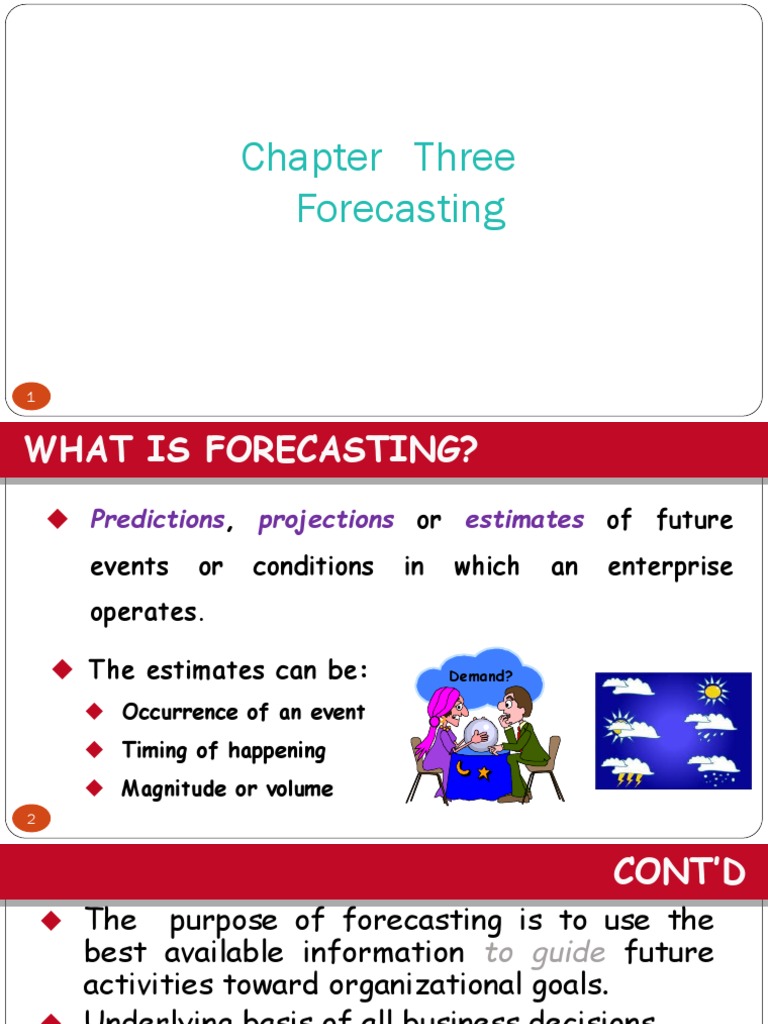 CH 3 | PDF | Forecasting | Regression Analysis