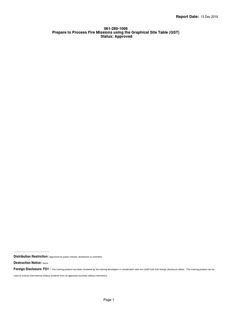 061-280-1006 - Prepare To Process Fire Missions Using The Graphical ...