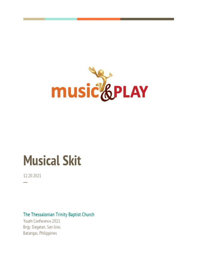Musical Skit: The Thessalonian Trinity Baptist Church | PDF