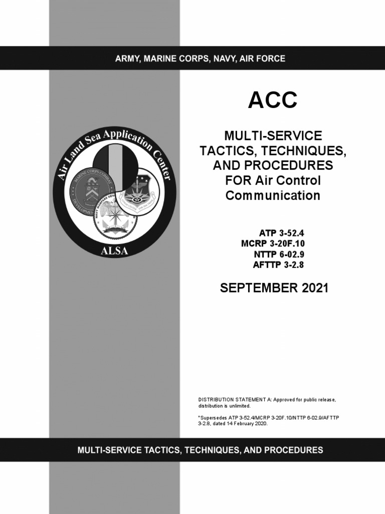 ATP 3-52.4 Air Control Communication (2021) | PDF | Intelligence ...