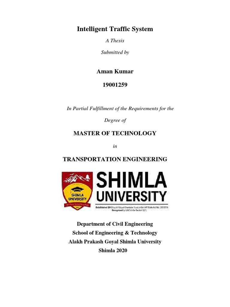 Complete Thesis PDF | PDF | Traffic Collision | Traffic