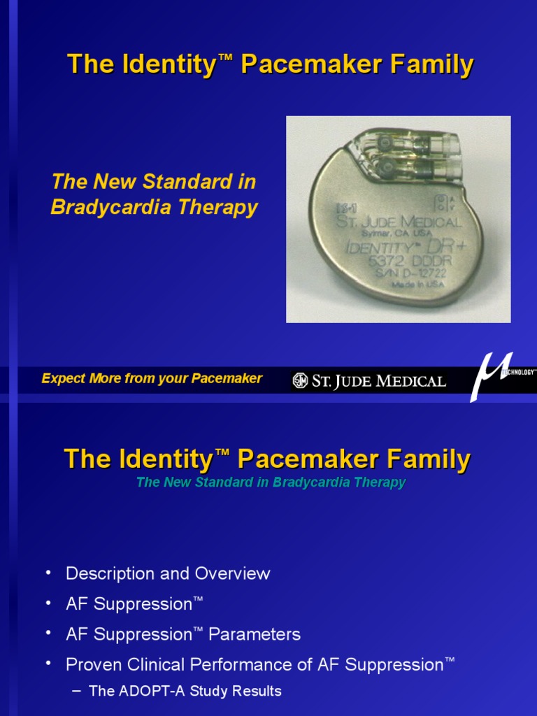 The Identity Pacemaker Family | PDF | Artificial Cardiac Pacemaker ...