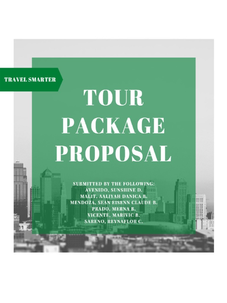 TOUR PACKAGE PROPOSAL PH Tourganize INC | PDF | Tourism | Economies