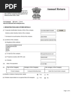 Form 24 (Return of Allotment of Shares) | PDF | Government | Justice