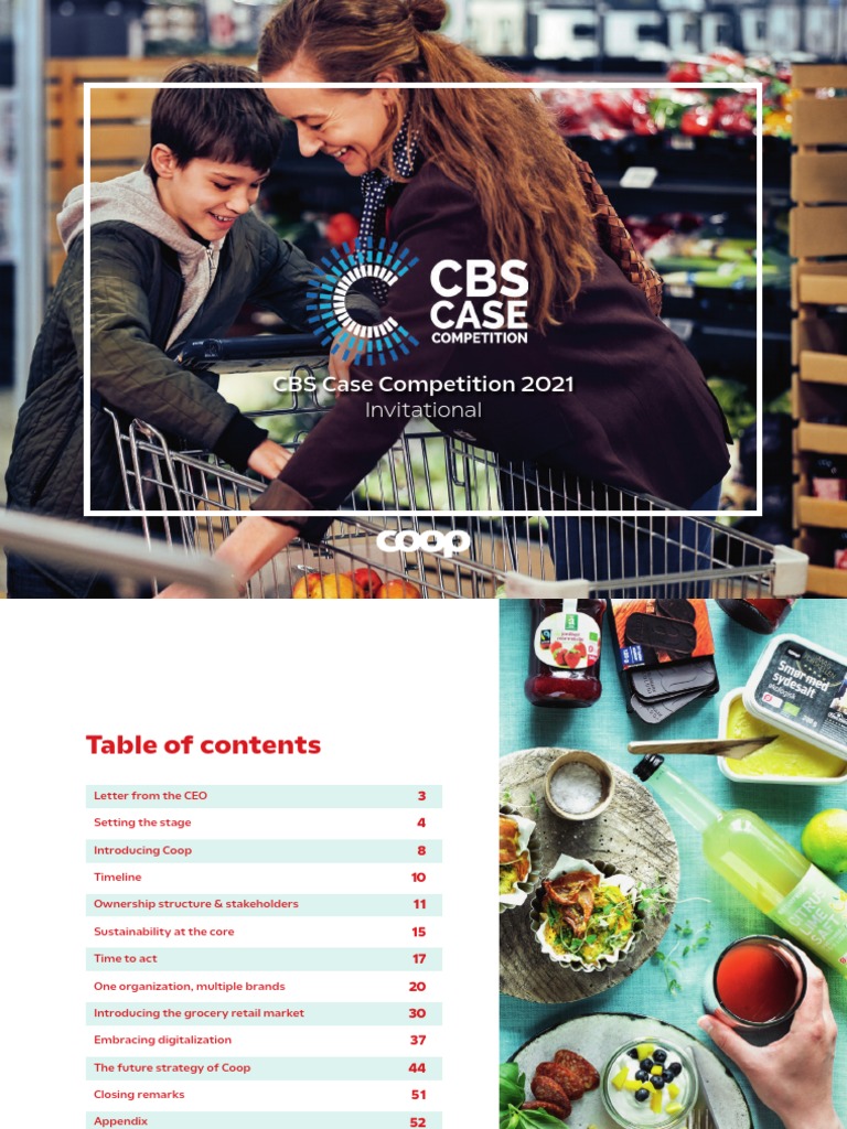 CBS Case Competition 2021-Invitational | PDF | Cooperative | Economies
