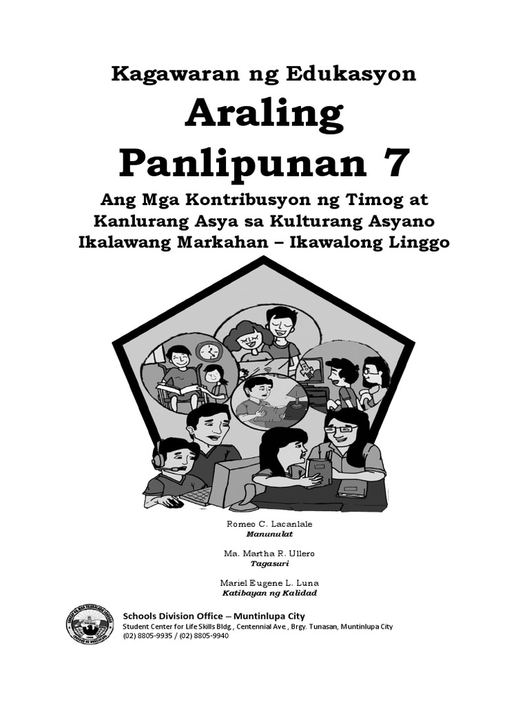 AP7 Q3 W8 Kontribusyong Asyano | PDF