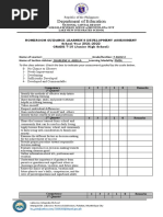 Certificate of Recomputed Final Grade | PDF