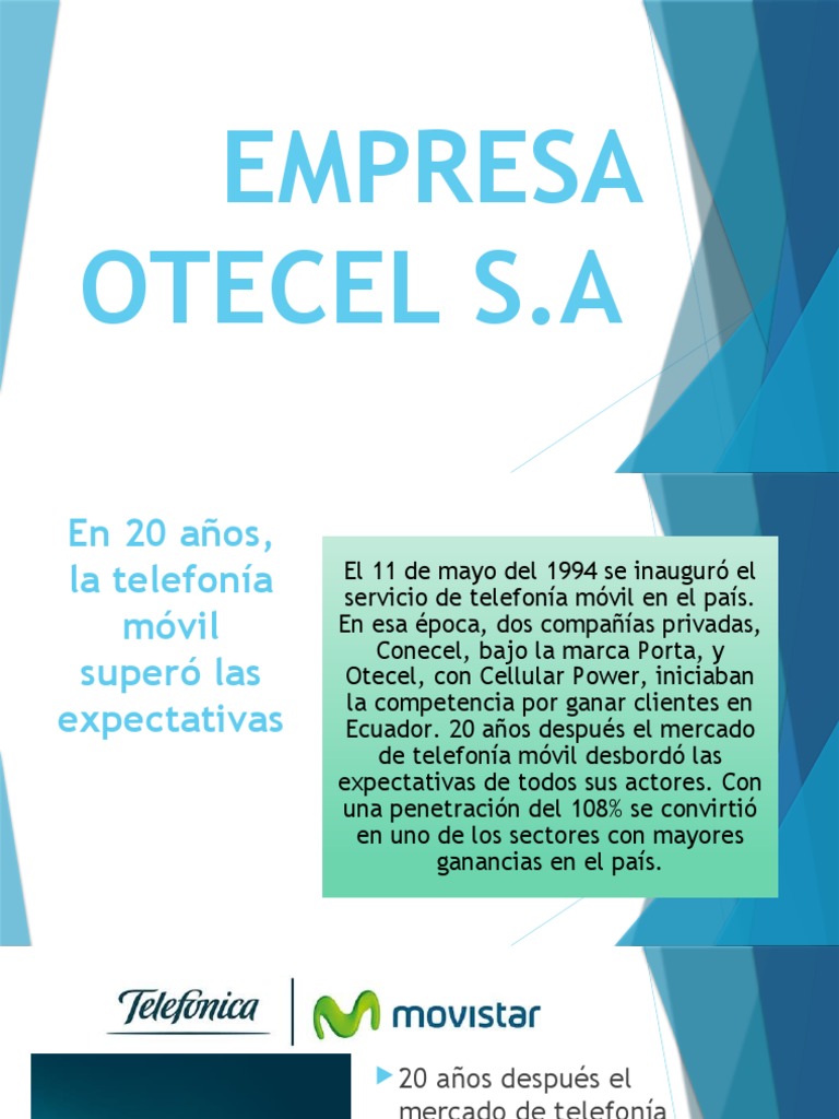 Empresa Otecel S | PDF